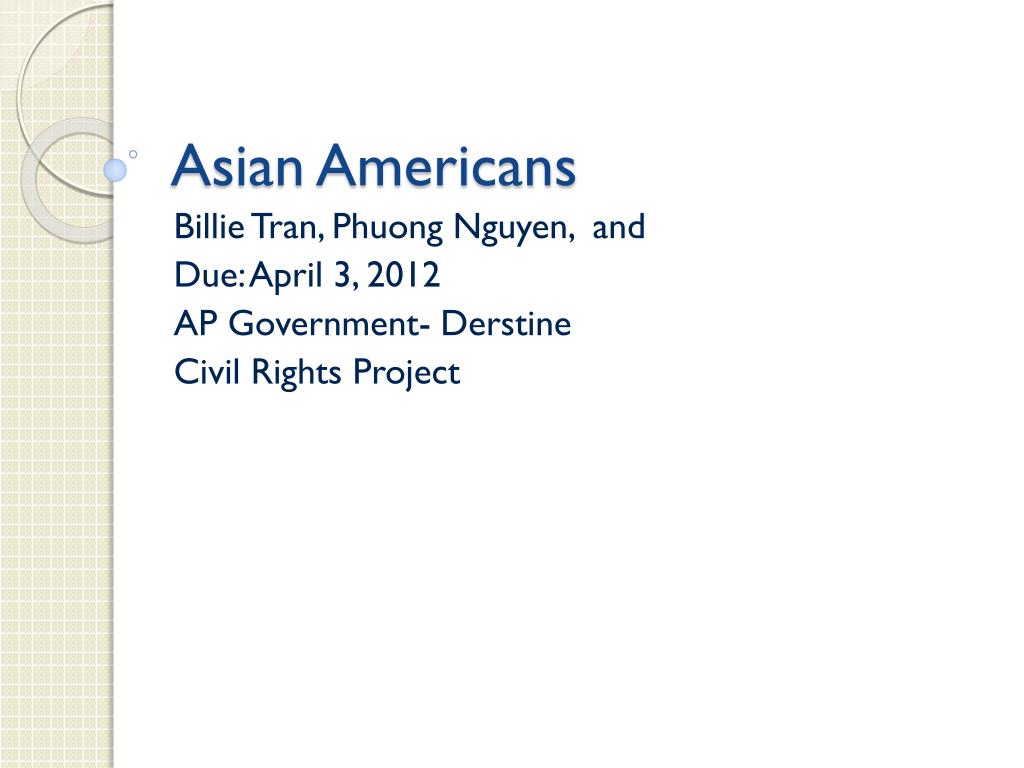 PPT - Asian Americans PowerPoint Presentation, free download - ID:2066534