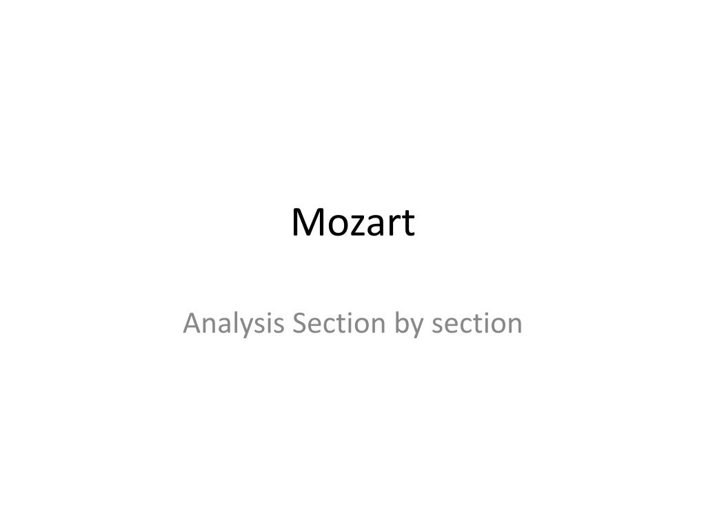 PPT - Mozart PowerPoint Presentation, free download - ID:2066651