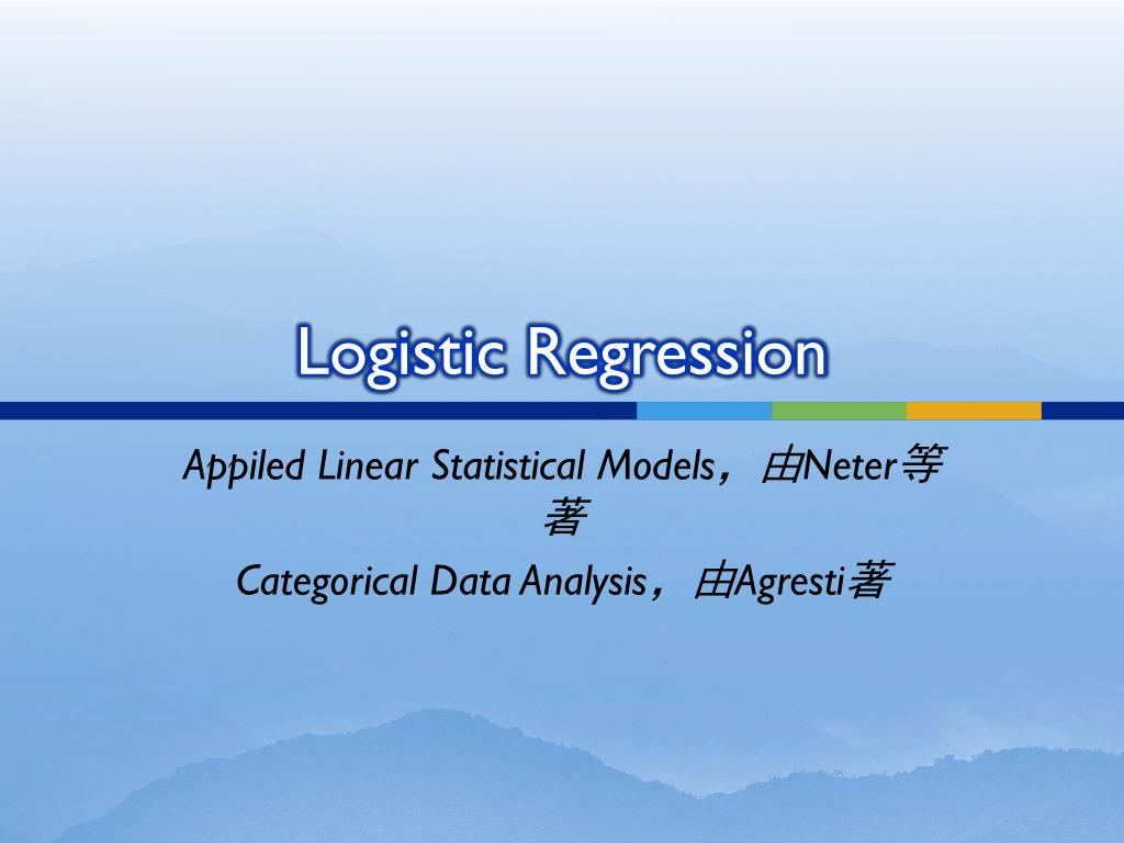 PPT - Logistic Regression PowerPoint Presentation, free download - ID ...