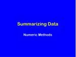 PPT - Organizing and Summarizing Data PowerPoint Presentation, free ...