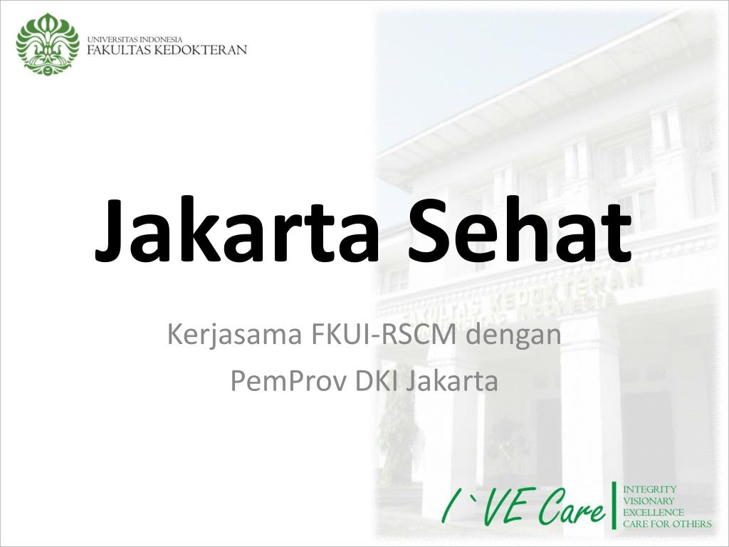 PPT - Jakarta Sehat PowerPoint Presentation, free download - ID:2068512