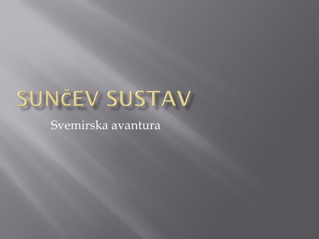 PPT - Sunčev sustav PowerPoint Presentation, free download - ID:2069065