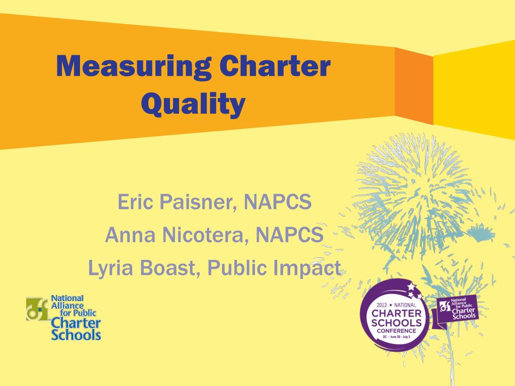 PPT - Measuring Charter Quality PowerPoint Presentation, free download ...