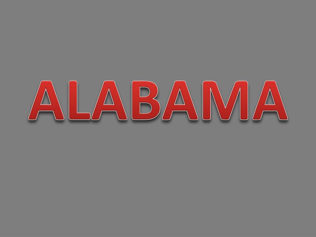 PPT - ALABAMA PowerPoint Presentation, free download - ID:2072022