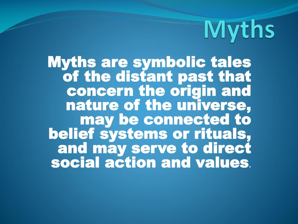 PPT - Myths PowerPoint Presentation, free download - ID:2072112