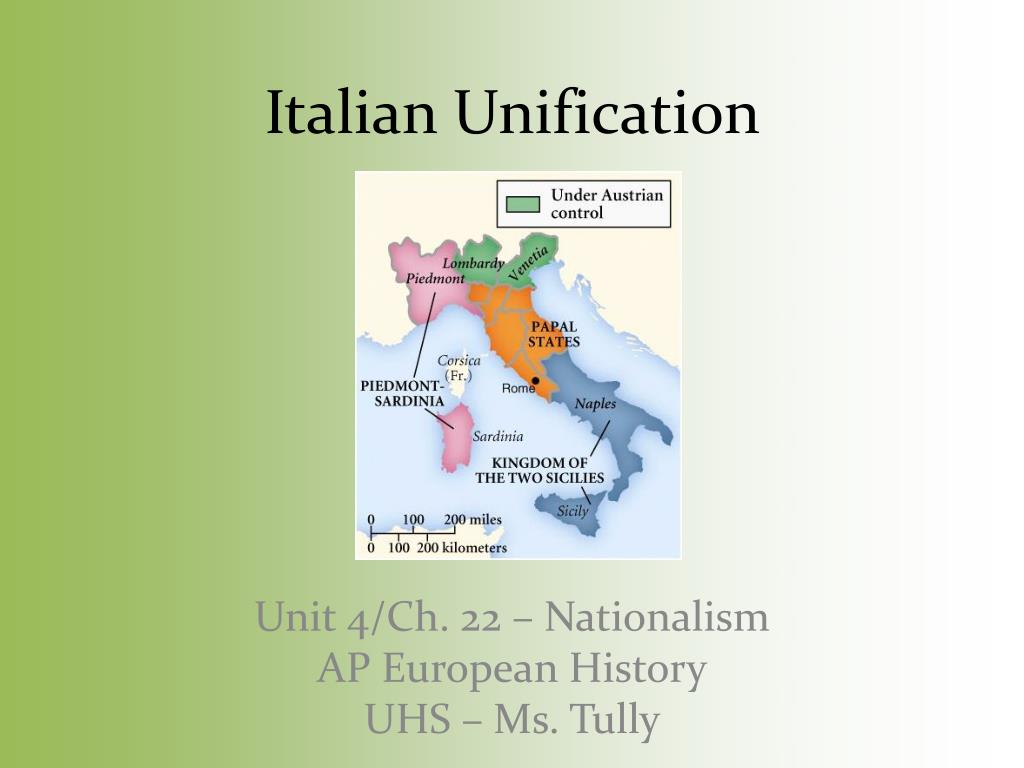 PPT - Italian Unification PowerPoint Presentation, free download - ID ...