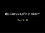 PPT - Developing a Positive Identity PowerPoint Presentation, free ...