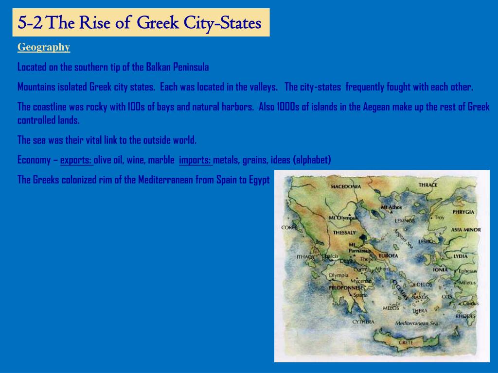 PPT - 5-2 The Rise of Greek City-States PowerPoint Presentation, free ...