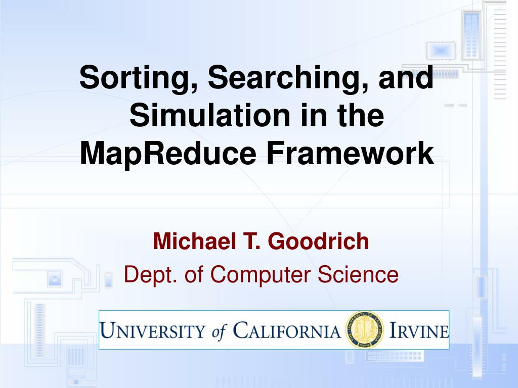 PPT - Sorting, Searching, and Simulation in the MapReduce Framework PowerPoint Presentation - ID ...