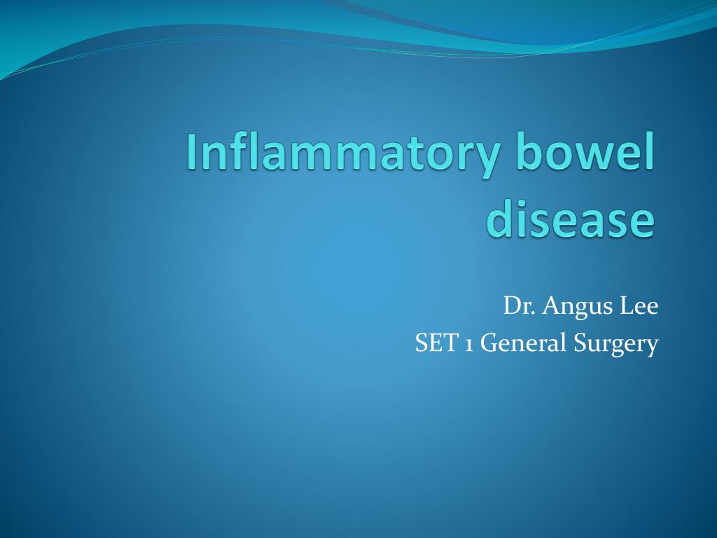 PPT - Inflammatory bowel disease PowerPoint Presentation, free download ...