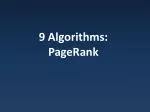 PPT - Pagerank PowerPoint Presentation, free download - ID:3822483