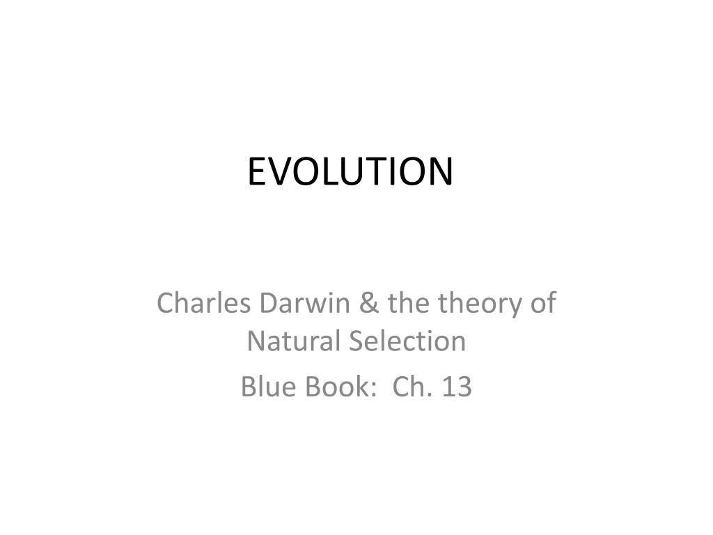 PPT - EVOLUTION PowerPoint Presentation, free download - ID:2076918