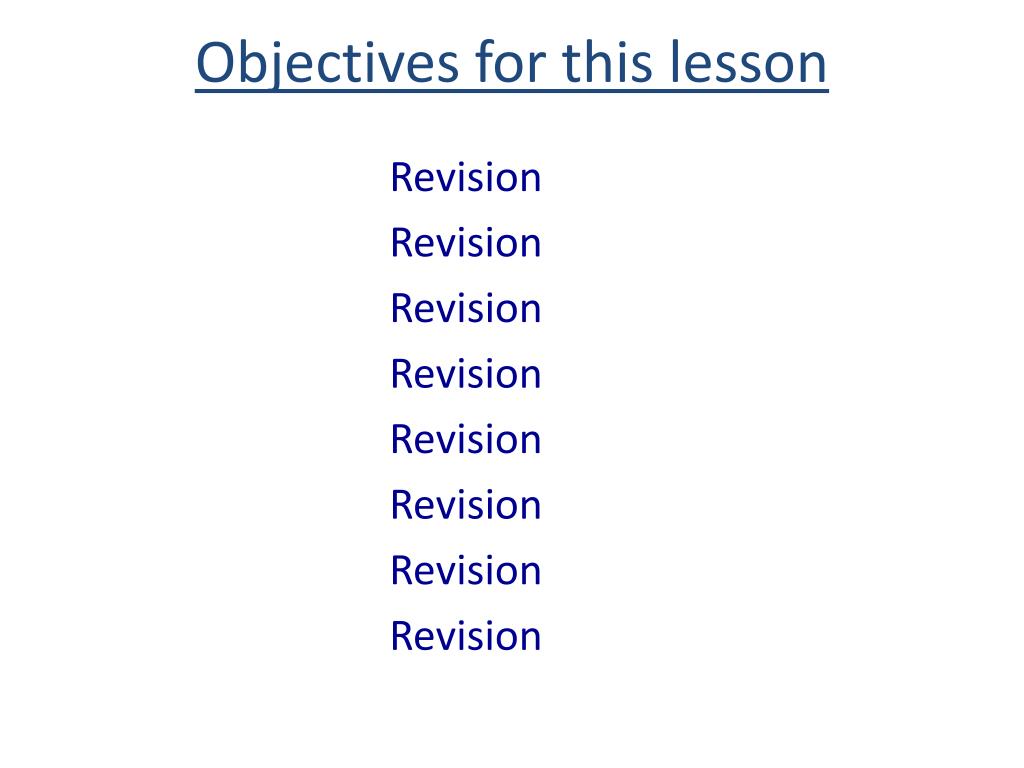 PPT - Objectives for this lesson PowerPoint Presentation, free download ...