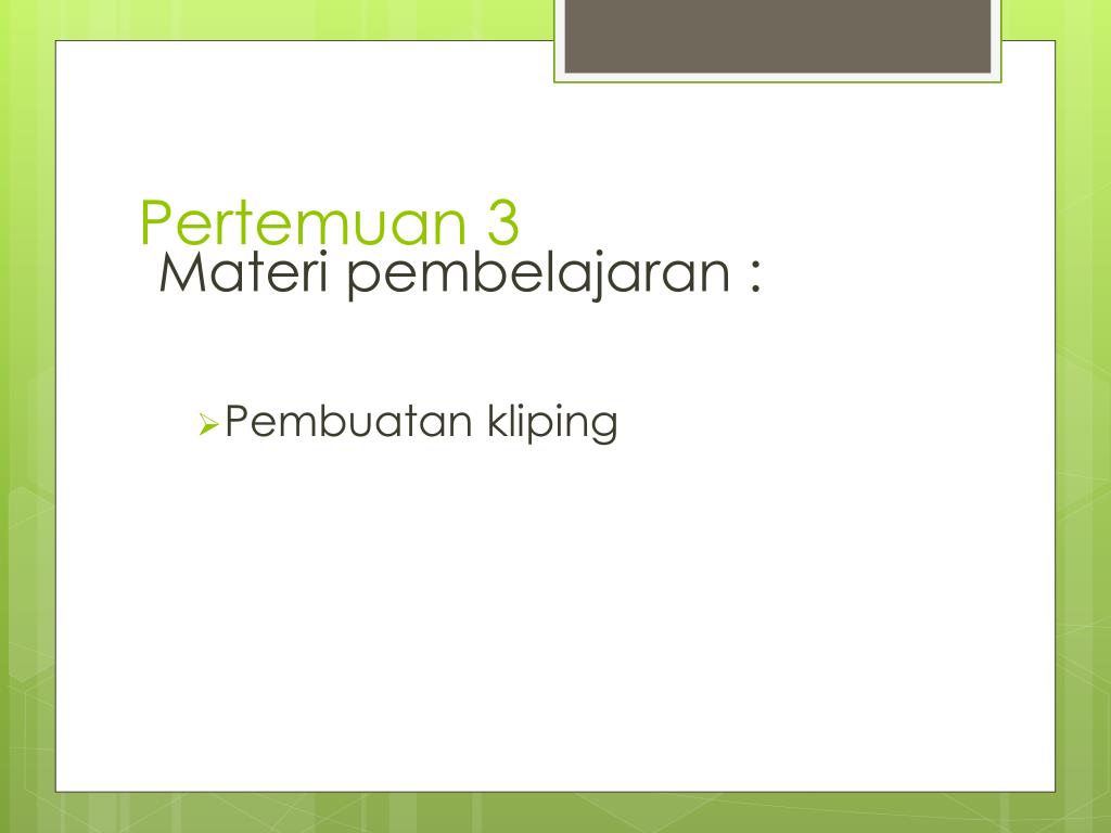 PPT - Pertemuan 3 PowerPoint Presentation, free download - ID:2079220