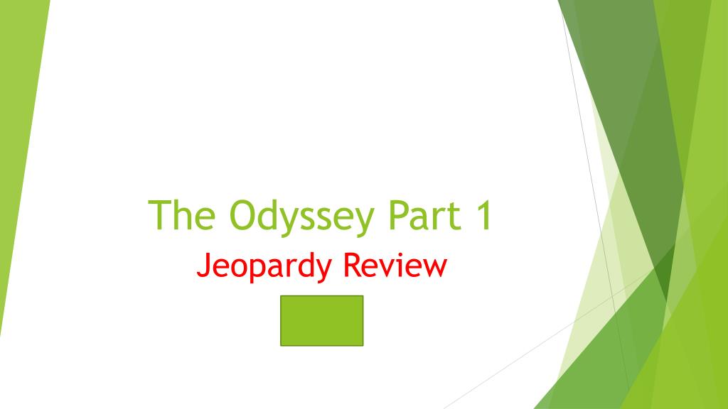 PPT - The Odyssey Part 1 PowerPoint Presentation, free download - ID ...