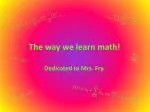 PPT - Guide for Math Teachers to Teach the Kid’s in the Best Way ...