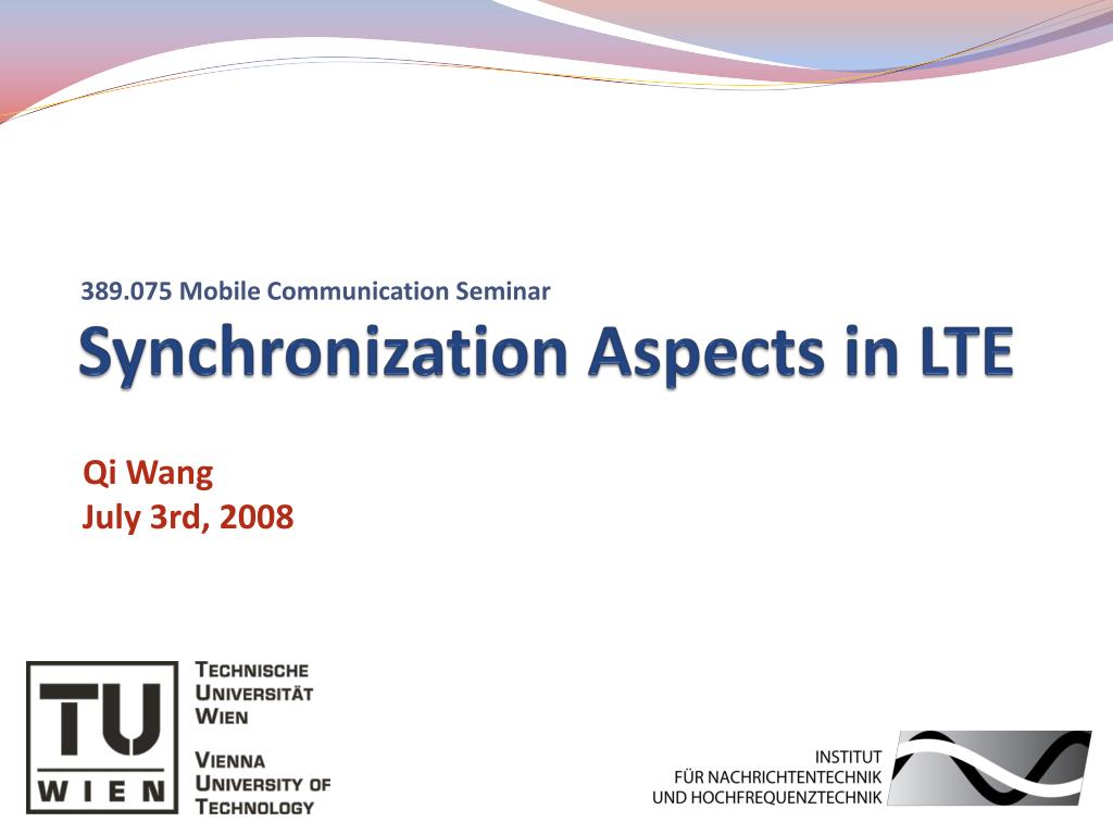 PPT - Synchronization Aspects in LTE PowerPoint Presentation, free ...