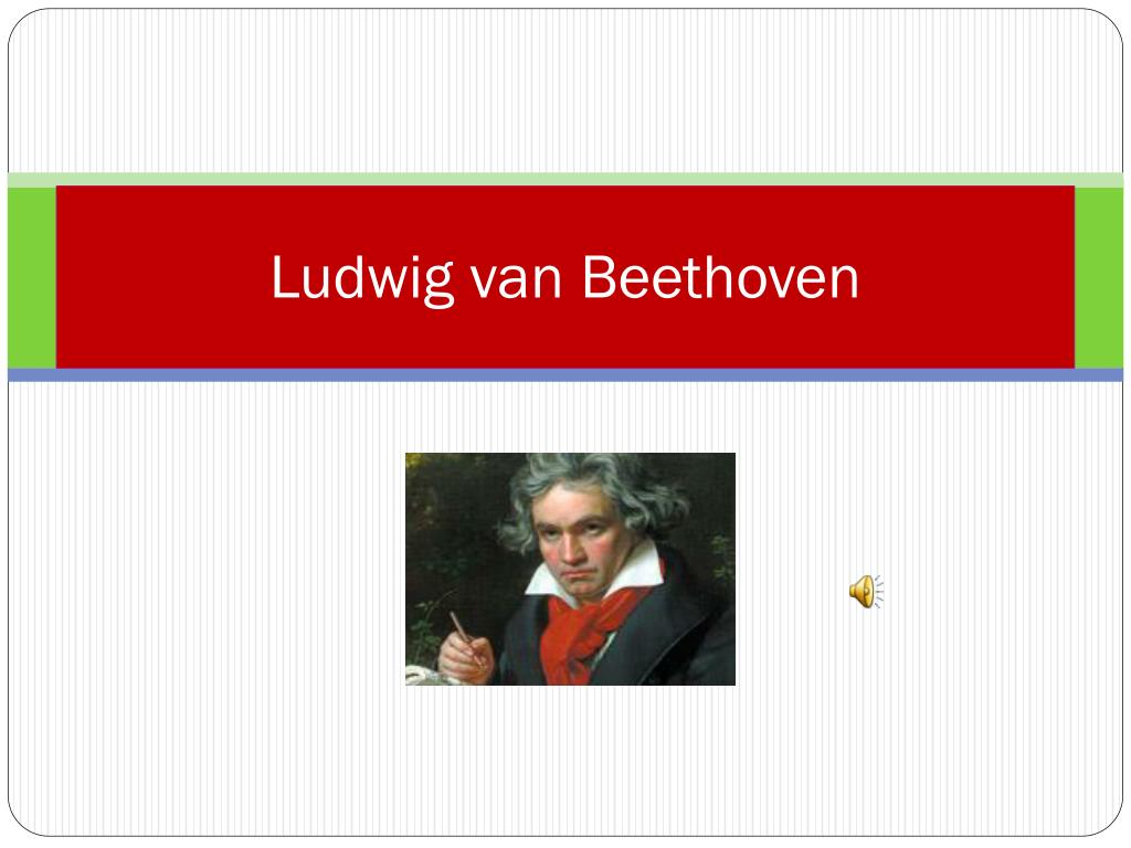 PPT - Ludwig van Beethoven PowerPoint Presentation, free download - ID ...