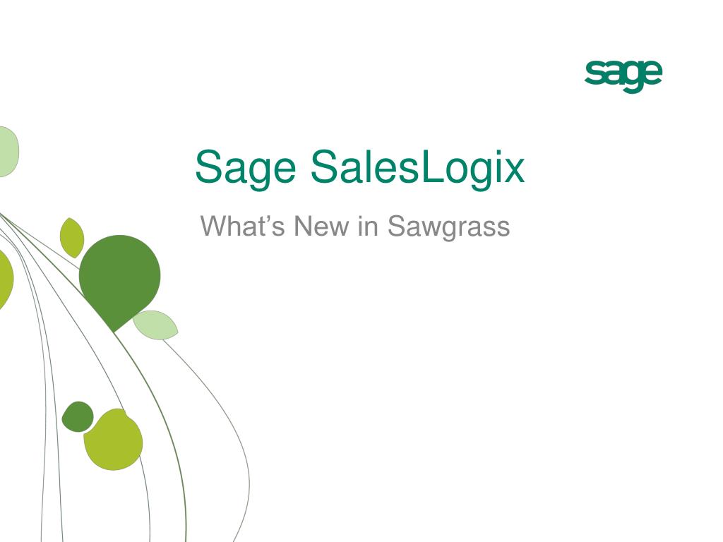 PPT - Sage SalesLogix PowerPoint Presentation, free download - ID:2085674