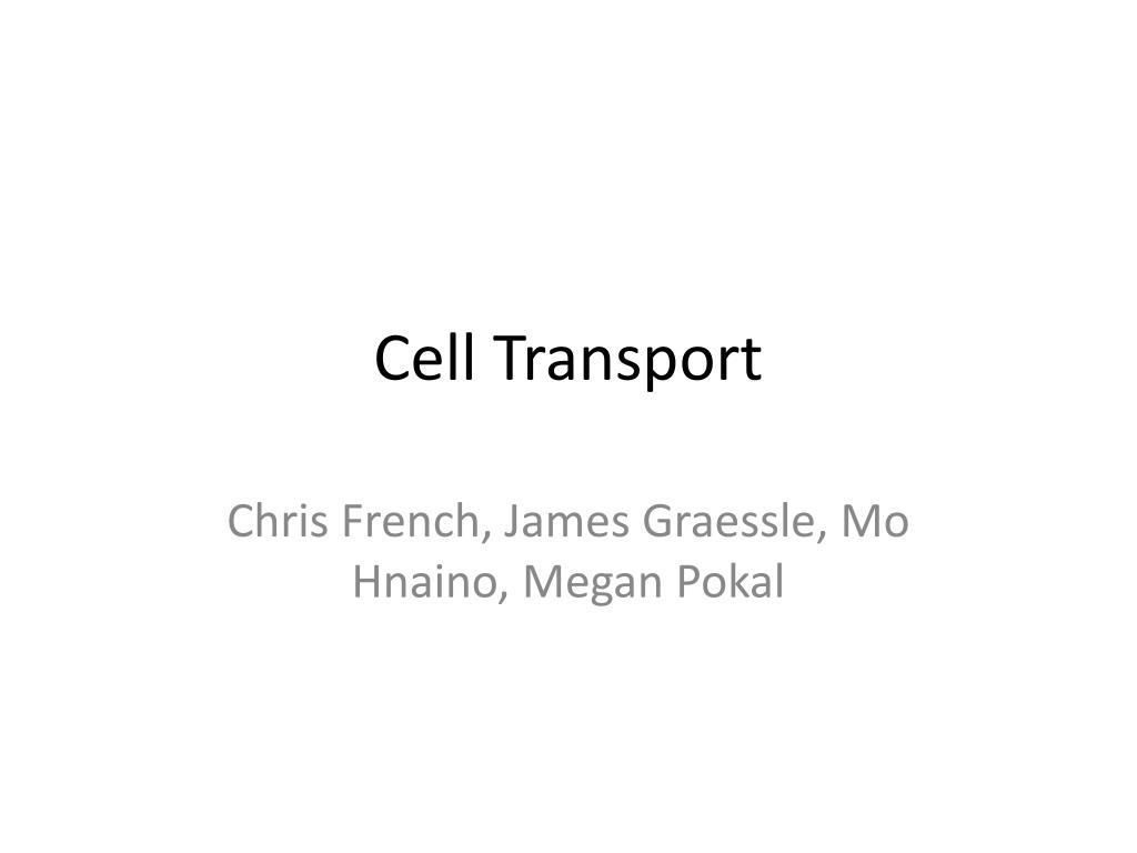 PPT - Cell Transport PowerPoint Presentation, free download - ID:2087919