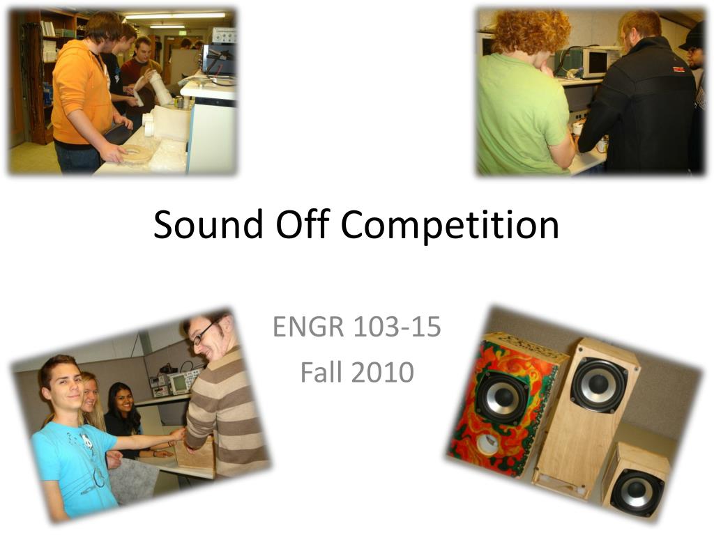 PPT - Sound Off Competition PowerPoint Presentation, free download - ID ...