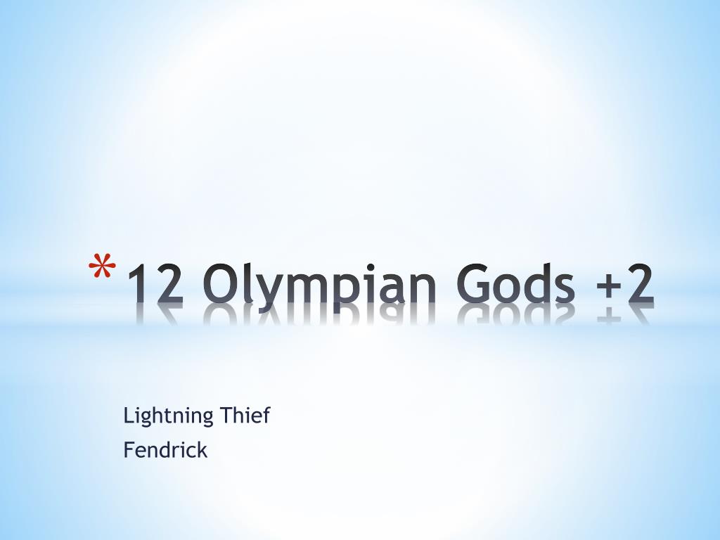 PPT - 12 Olympian Gods +2 PowerPoint Presentation, free download - ID ...