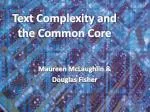 PPT - Fifty Shades of the Common Core - Part 2: Stretching All Readers ...