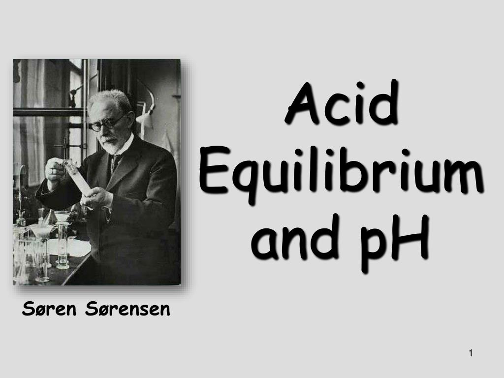 PPT - Acid Equilibrium and pH PowerPoint Presentation, free download ...