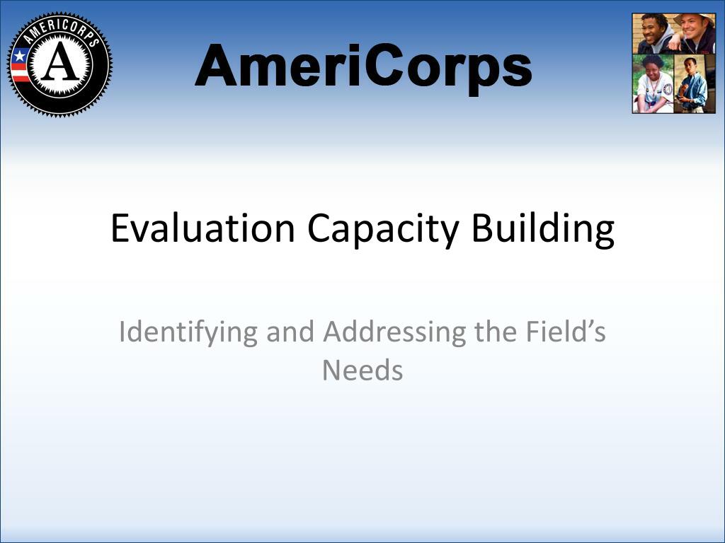 PPT - Evaluation Capacity Building PowerPoint Presentation, free ...