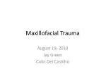 PPT - Maxillofacial and Ocular Injuries PowerPoint Presentation, free ...