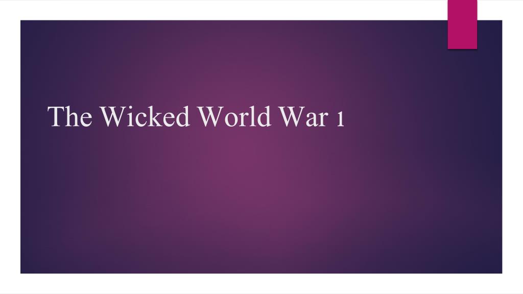 PPT - World War I: The Great Conflict PowerPoint Presentation, free ...
