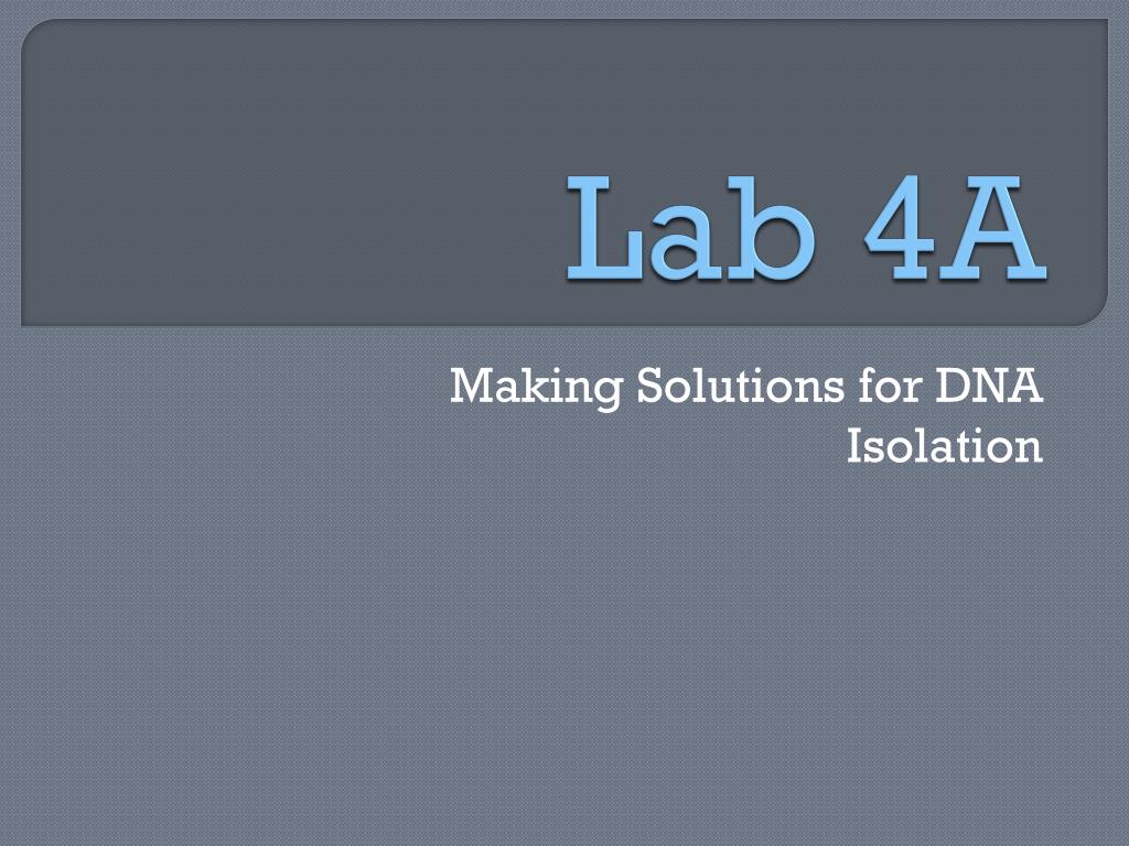 PPT - Lab 4A PowerPoint Presentation, free download - ID:2093077