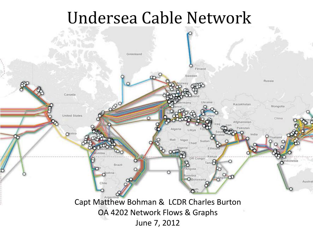 PPT - Undersea Cable Network PowerPoint Presentation, free download ...