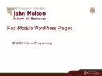 PPT - 16 Impressive WordPress Plugins PowerPoint Presentation, free ...
