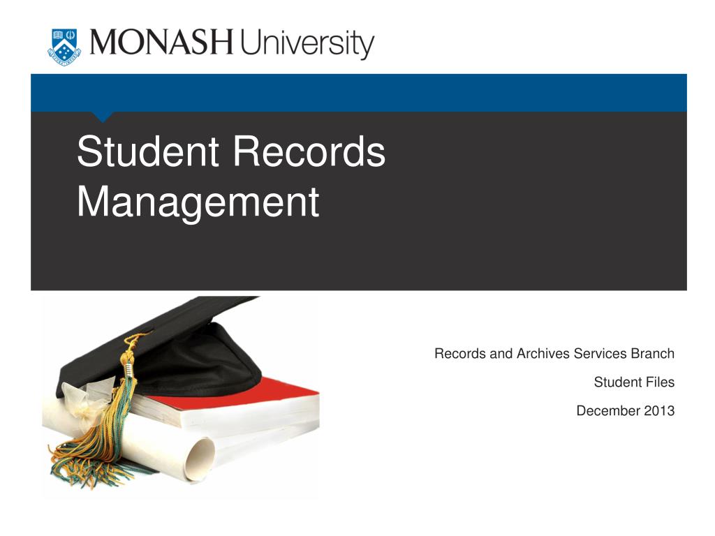 PPT - Student Records Management PowerPoint Presentation, free download ...