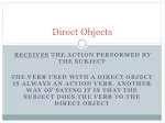 PPT - Direct Objects PowerPoint Presentation, free download - ID:2095297