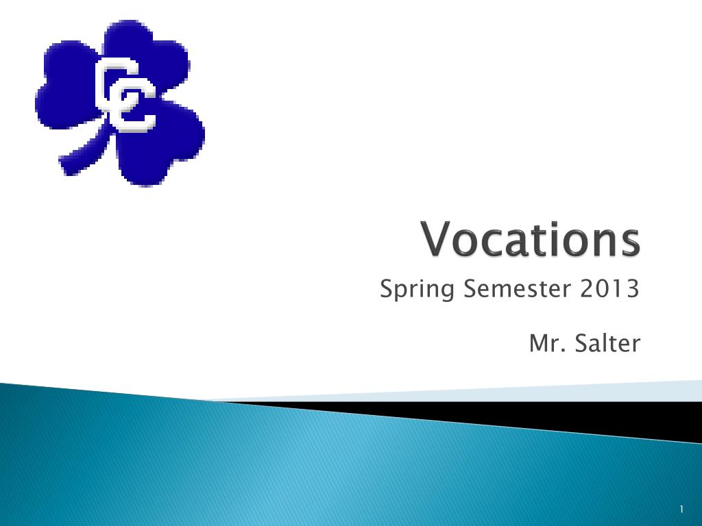 PPT - Vocations PowerPoint Presentation, free download - ID:2094851