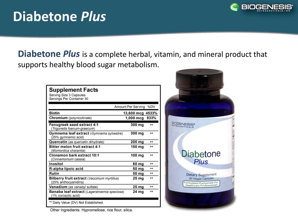 PPT - Diabetone Plus PowerPoint Presentation, free download - ID:2095686