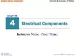 PPT - ELECTRICAL COMPONENTS PowerPoint Presentation, free download - ID ...