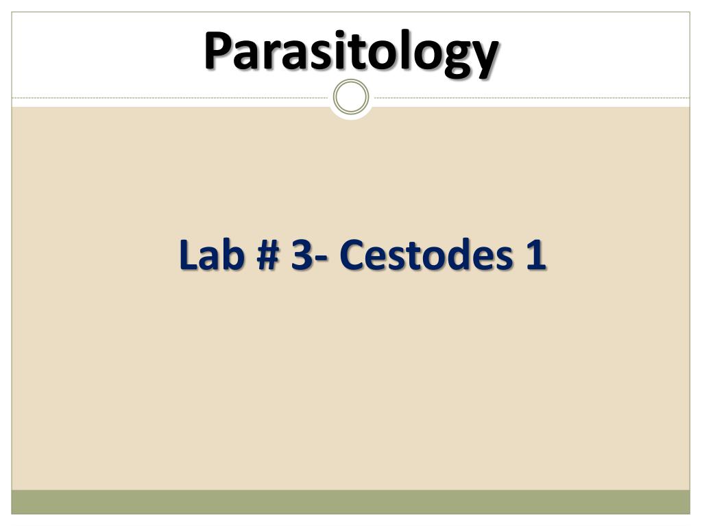 PPT - Parasitology PowerPoint Presentation, free download - ID:2096023