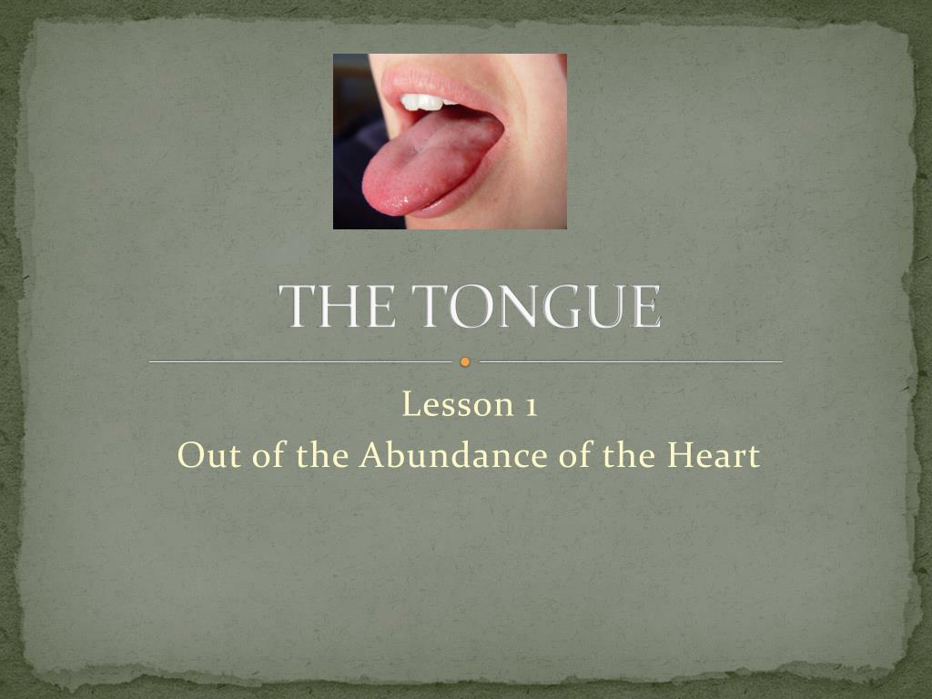 PPT - THE TONGUE PowerPoint Presentation, free download - ID:2096767