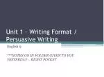 PPT - Persuasive selling format ( Формат убедительной продажи ...