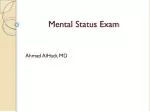 PPT - Mental Status Examination PowerPoint Presentation, free download ...
