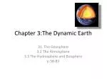 PPT - Chapter 3 The Dynamic Earth PowerPoint Presentation, free ...