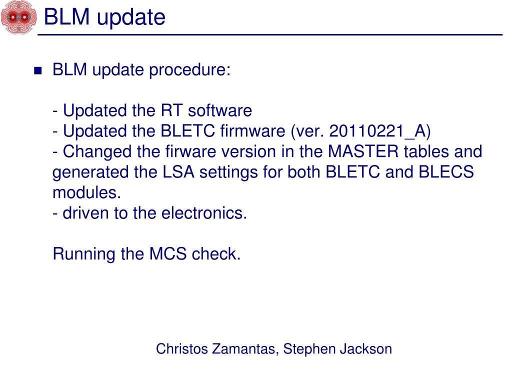 PPT - BLM update PowerPoint Presentation, free download - ID:2101282