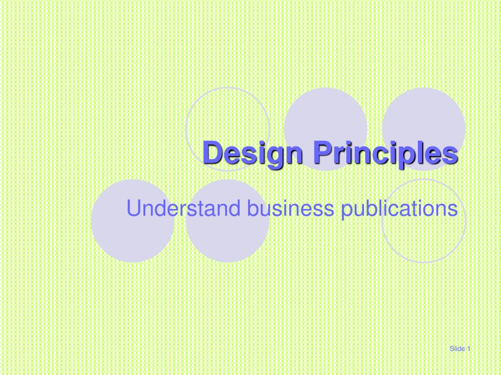 PPT - Design Principles PowerPoint Presentation, free download - ID:2101283