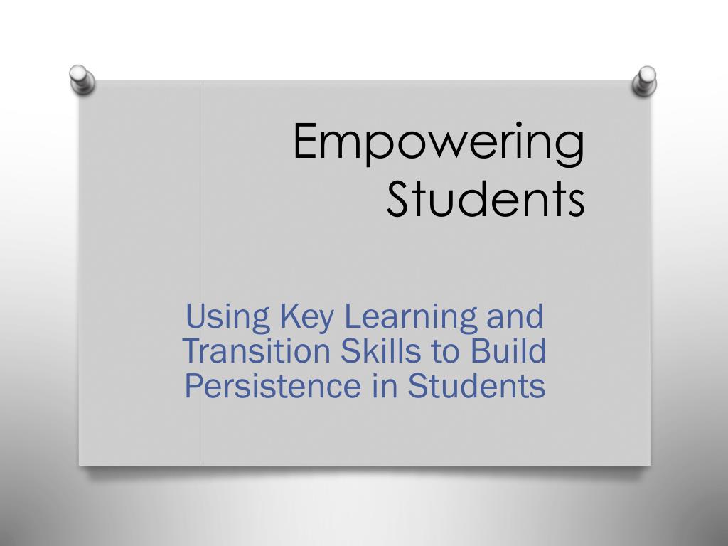 PPT - Empowering Students PowerPoint Presentation, free download - ID ...