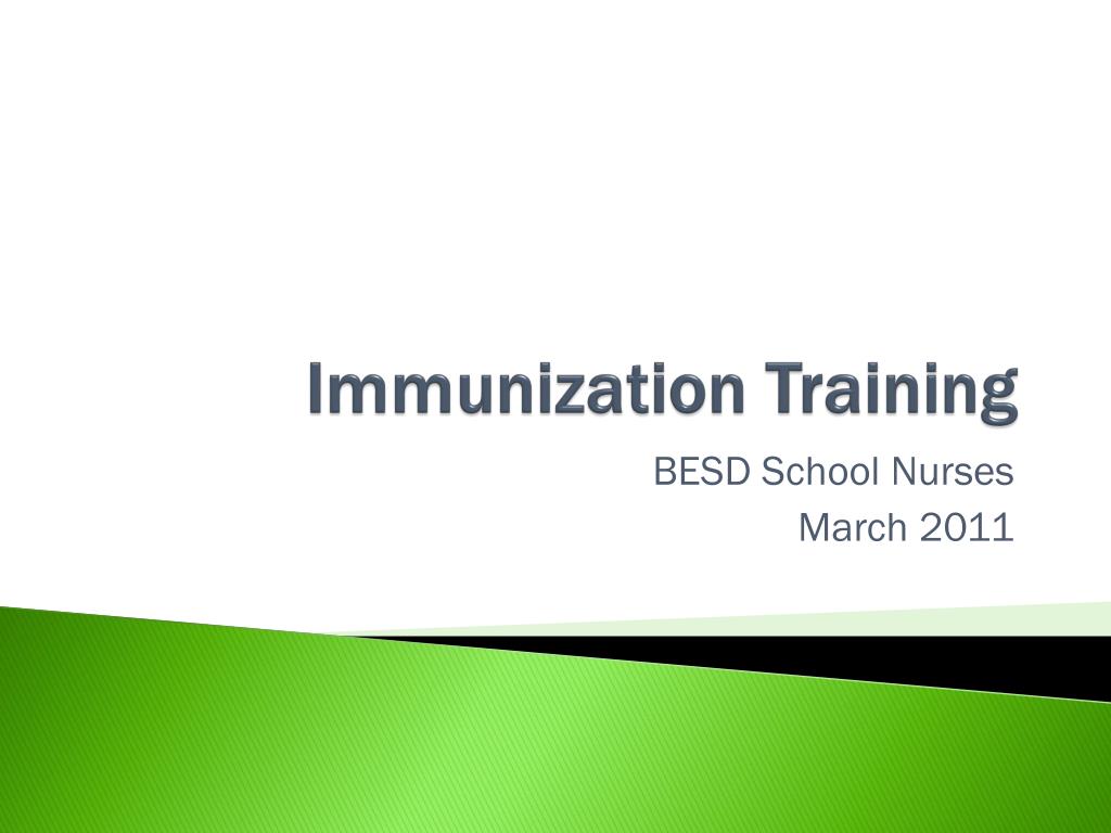 PPT - Immunization Training PowerPoint Presentation, free download - ID ...