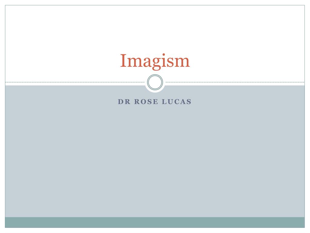 PPT - Imagism PowerPoint Presentation, free download - ID:2105653