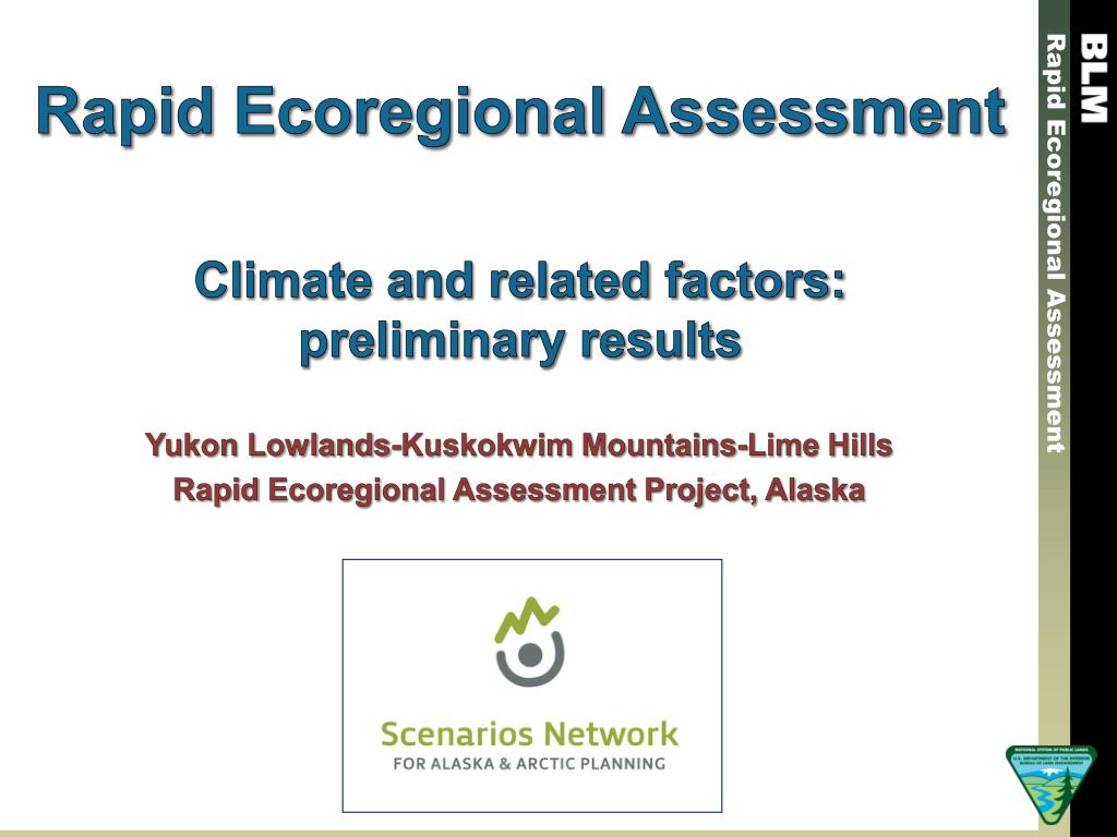 PPT - Rapid Ecoregional Assessment PowerPoint Presentation, free ...